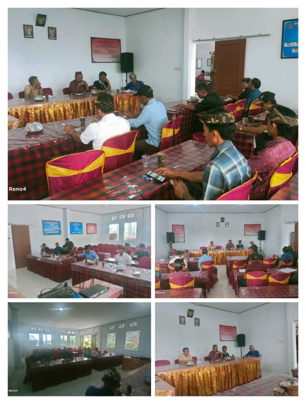 Rapat Koordinasi Pembangunan Balai Desa - Website Desa Dapdap Putih